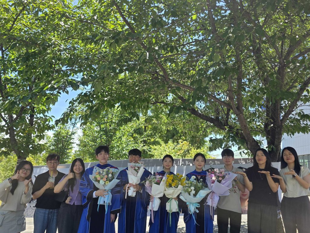 [2025 Commencement] Juwon Lee, M.Sc. Jaewoo Seok, M.Sc., Juran Choe, M ...